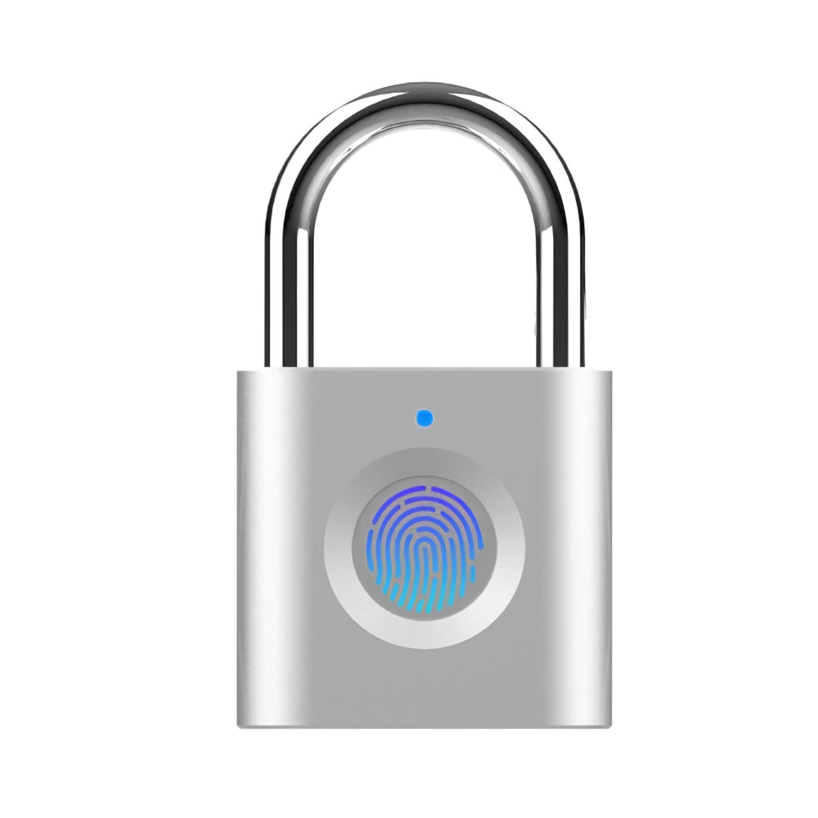 Tssuoun Anti-Theft Fingerprint Padlock Smart Fingerprint Lock Keyless ...