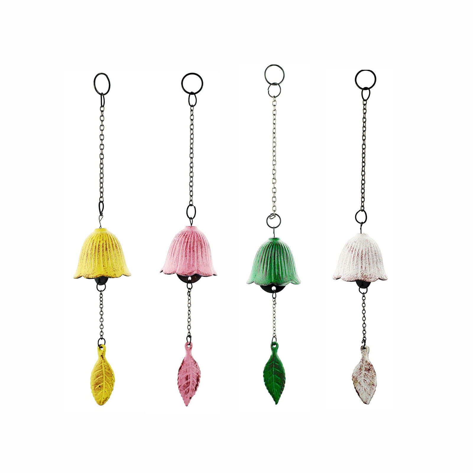 Tssuoun Antique Wind Bell Leaf Shaped Japanese Wind Chime Hanging Wind ...
