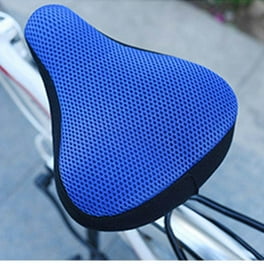 Large Gel Exercise Bike Seat Cushion Bicycle Seat Saddle Waterproof Black Cover Walmart