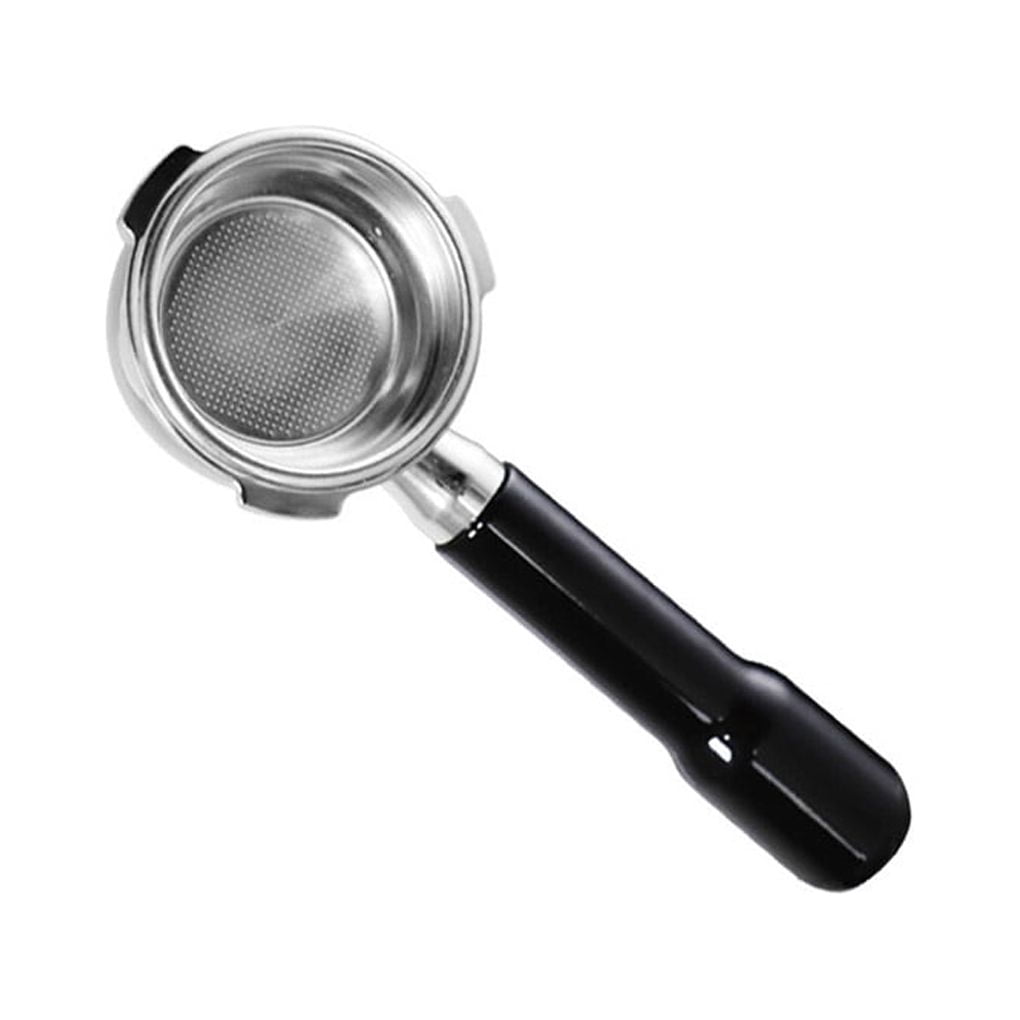 Tssuoun Coffee Machine Wood Handle Pressure Filter Bottomless ...