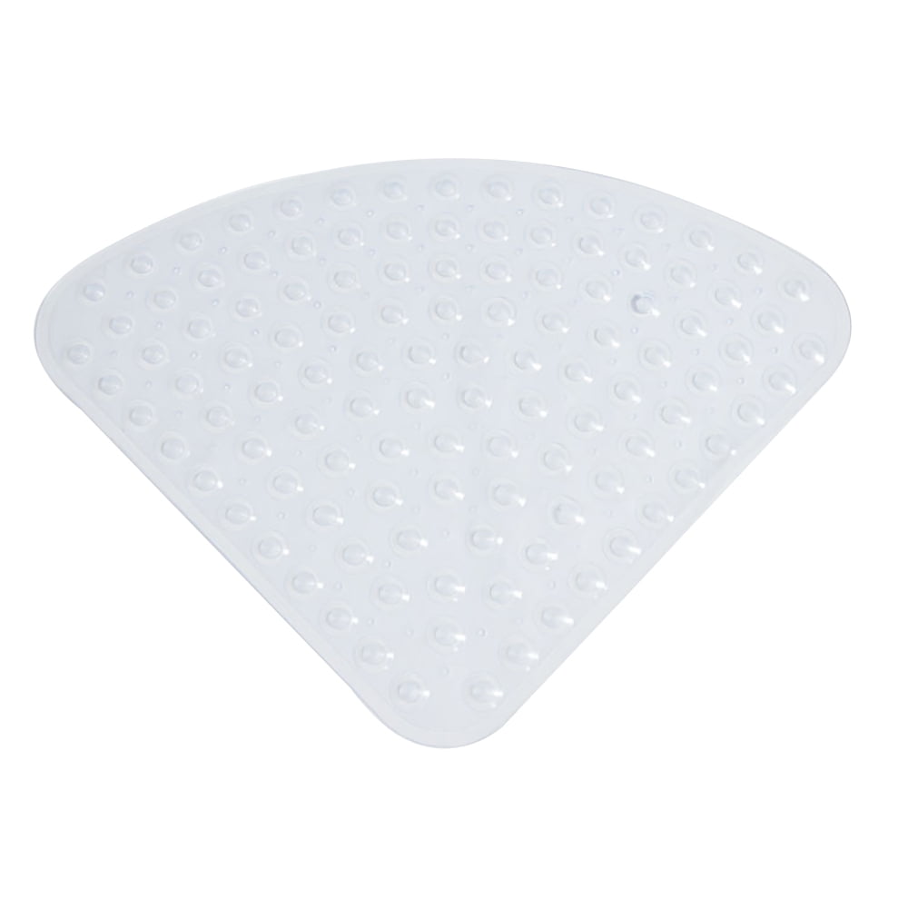 Tssuoun Corner Bath Shower Mat Non Slip Pad Quadrant Sector Rubber Anti ...
