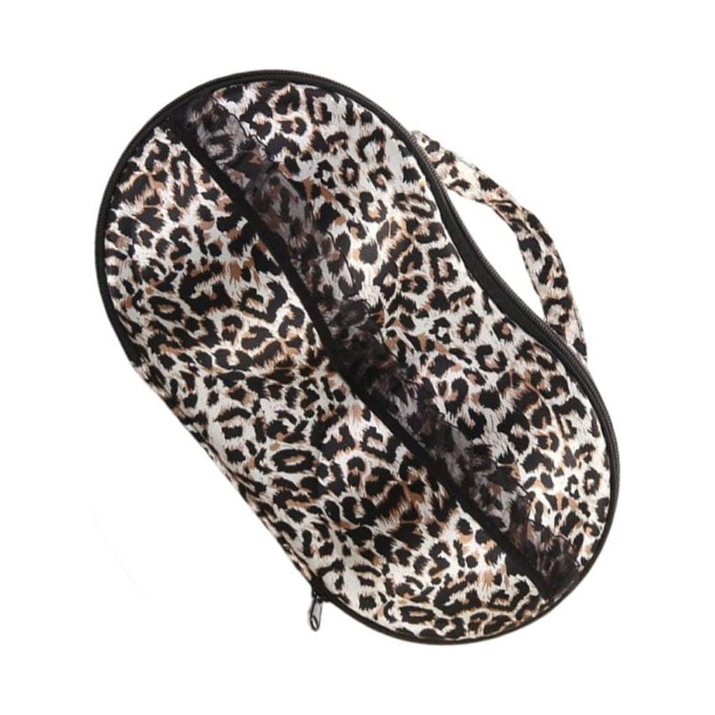 Tssuoun EVA Bra Storage Box Underwear Organizer Zipper Closure ...