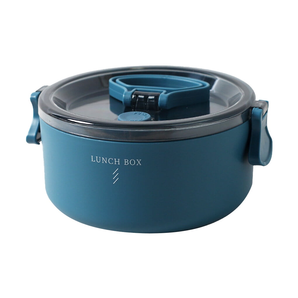 Tssuoun Lunch Box Containers Convenient Rounded Heat-resistant ...