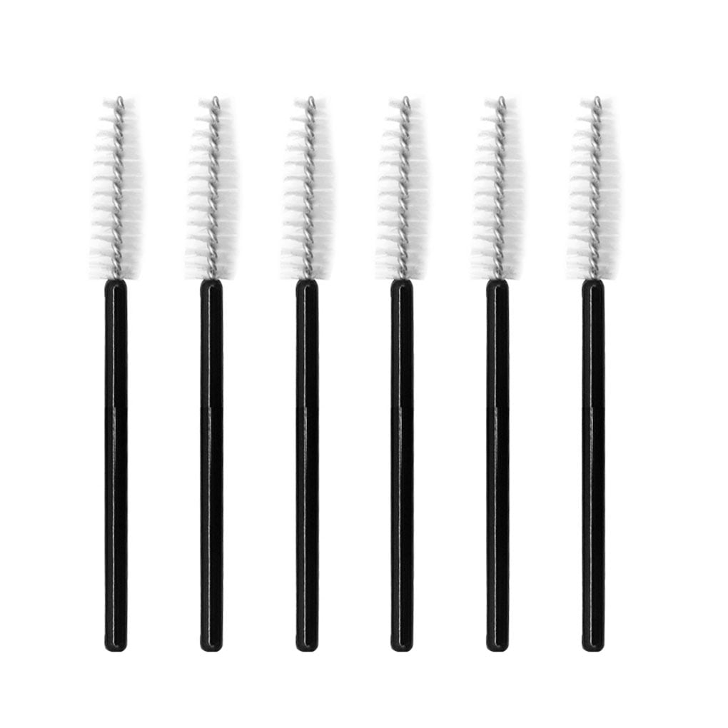 Tssuoun Pack of 50 Lash Brush Disposable Nylon Mascara Wands Makeup ...