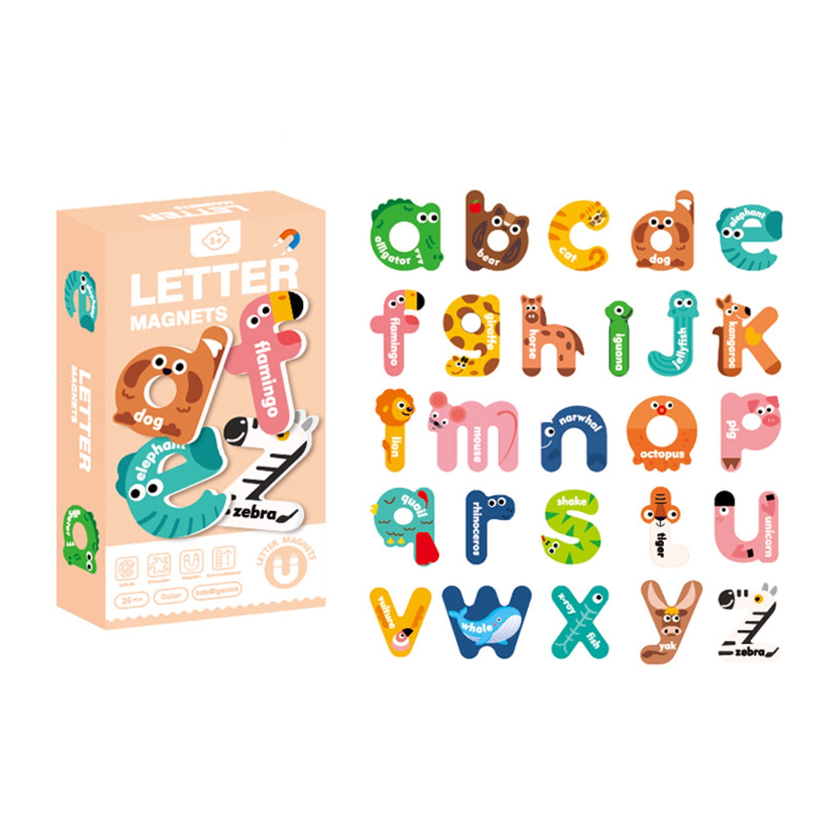 Tssuoun Paper Magnetic Sticker Set Interactive Cognitive Game For ...