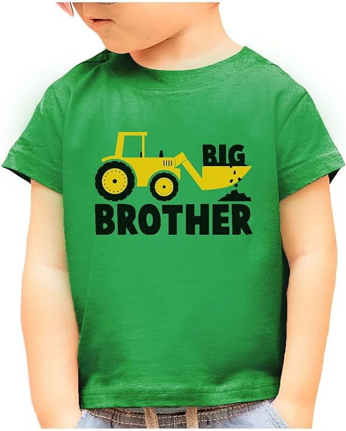 Tstars Big Brother Toddler Boys Shirt Pregnancy Announcement 4T Green - Walmart.com