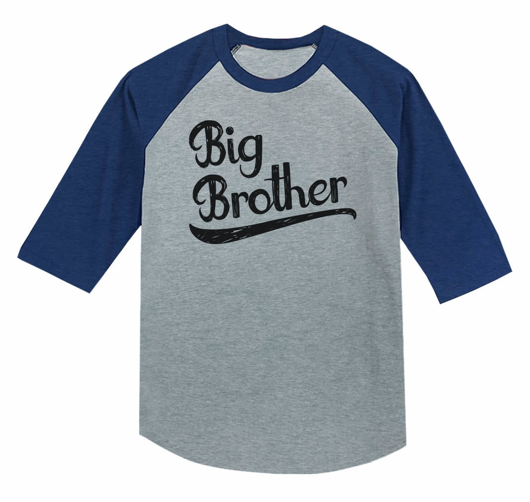 Tstars Boys Big Brother Shirt Gift for Big Brother Siblings Birthday ...