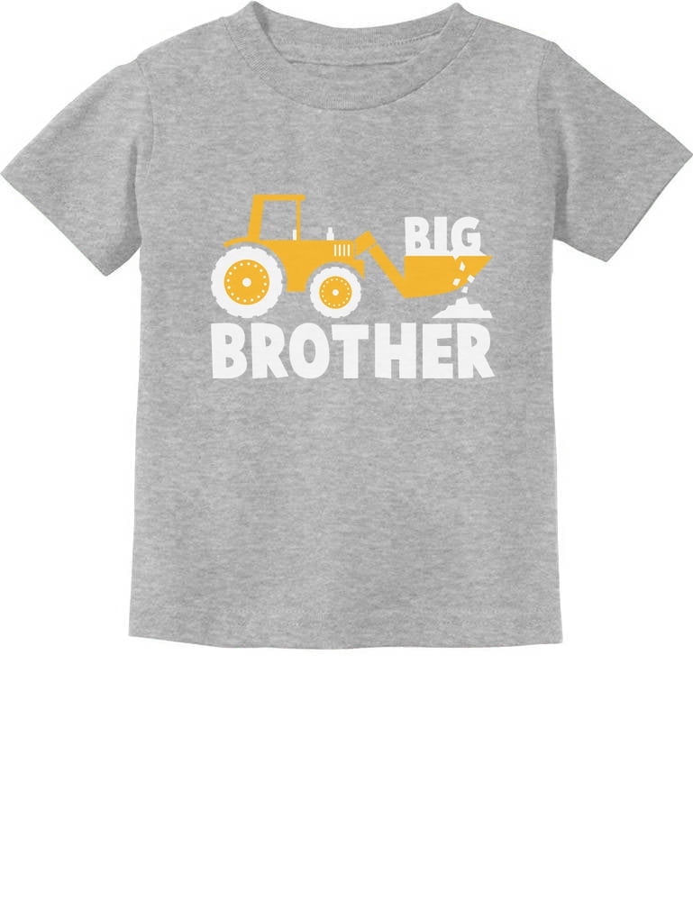 Tstars Boys' Big Brother T-Shirt - Tractor Loving Toddler Shirt ...