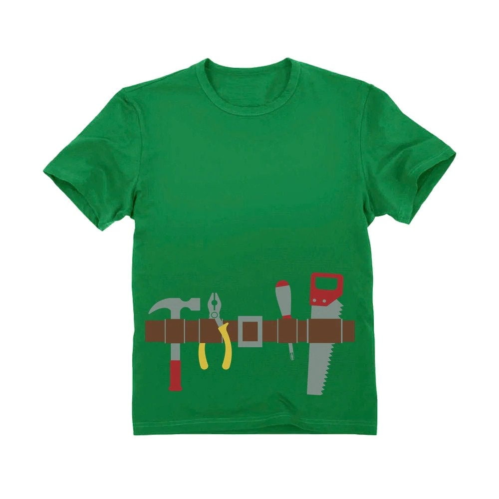Tstars Boys Builder Easy Halloween Costume Workman Tool Belt Handyman T ...