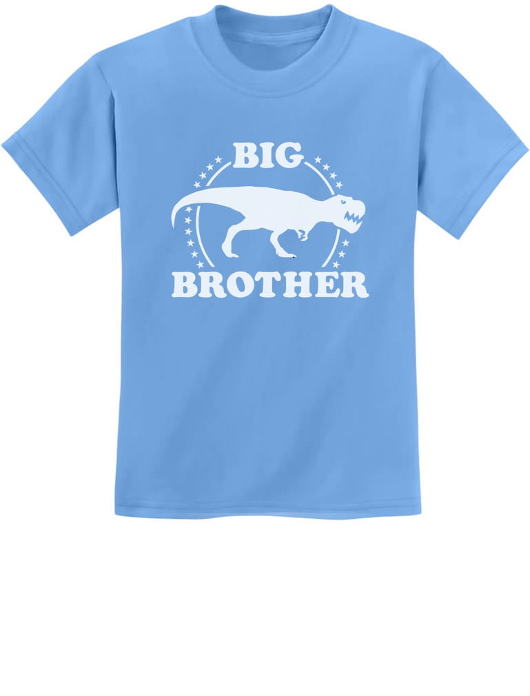 Tstars Boys T-Rex Big Brother T-shirt - Perfect Gift for Elder Sibling ...