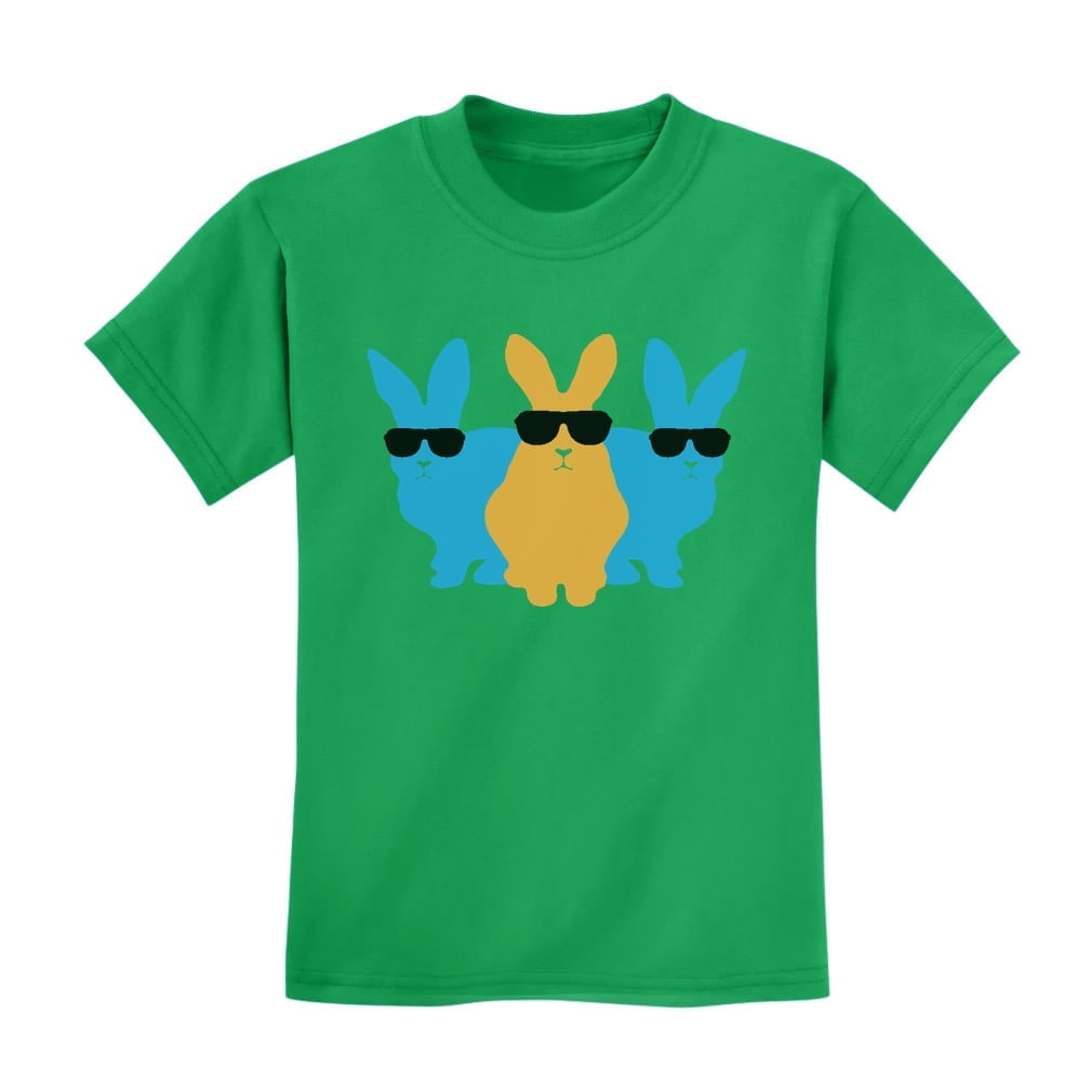 Tstars Boys Unisex Easter Holiday Shirts Easter Bunny Hip Trio Bunnies ...