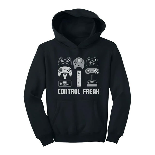 Tstars Boys Unisex Gamer Hoodie - Video Game Control Freak Design ...