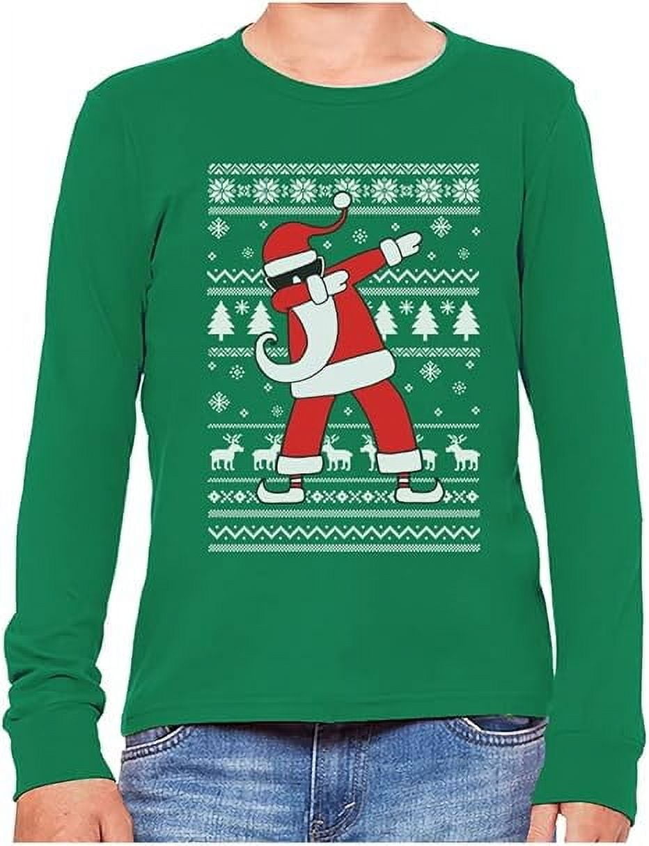 Tstars Boys Dabbing Santa Kids Christmas T-Shirts Xmas Party Gifts for ...