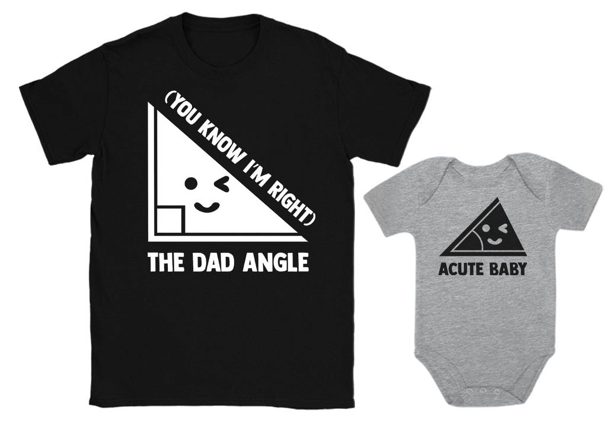 Tstars Fathers Day Dad and Baby Shirts Funny Nerdy Mens Shirt Daddy and ...