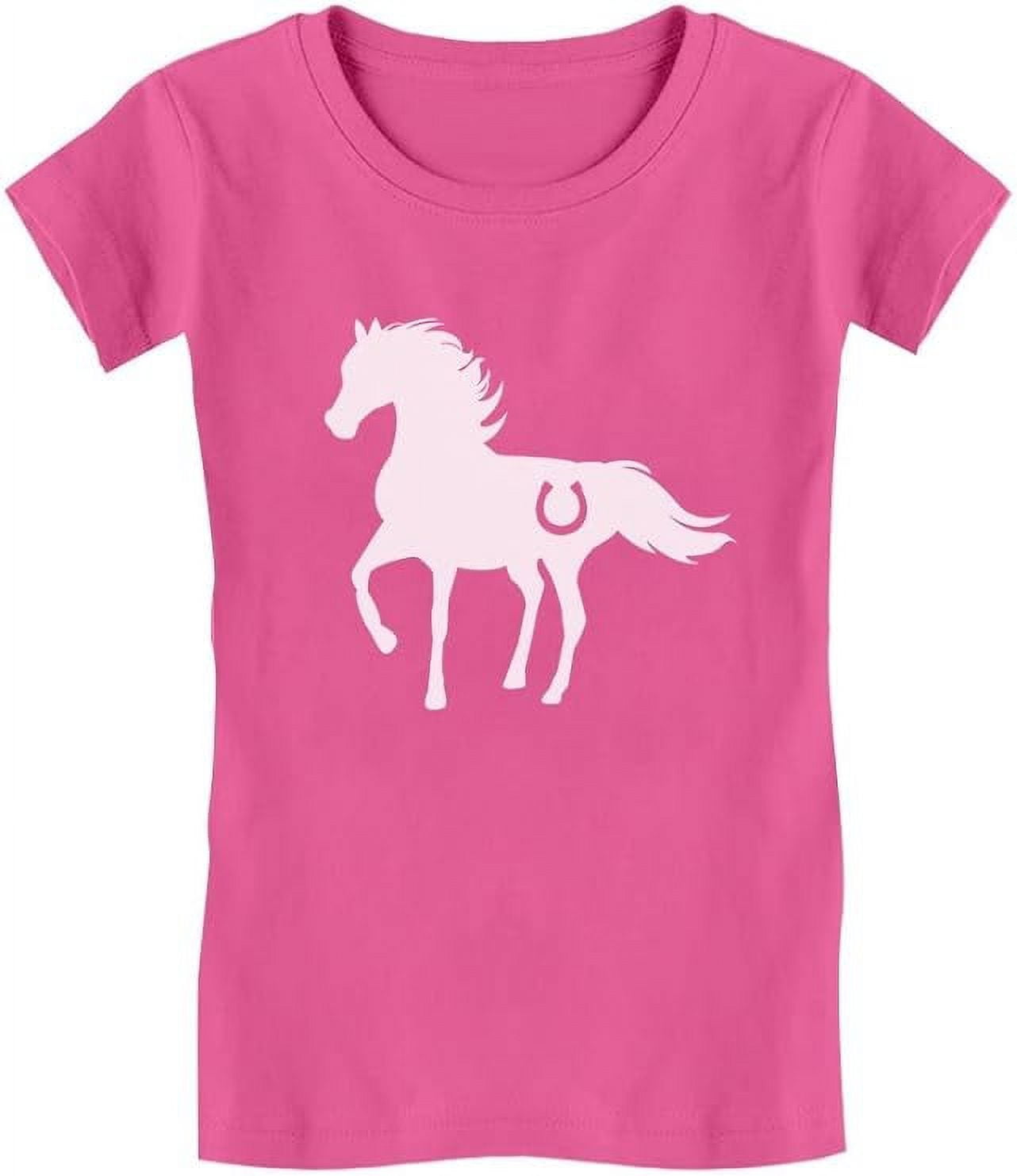 Tstars Girls' Love Horses T-Shirt - Ideal Horse Lover's Gift - Youth ...