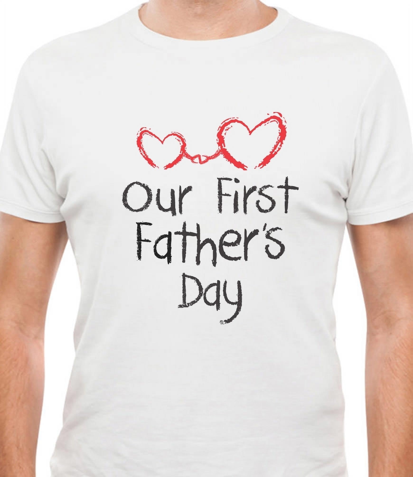 Tstars Mens Gifts for Dad Father's Day Shirts Our First Father's Day ...