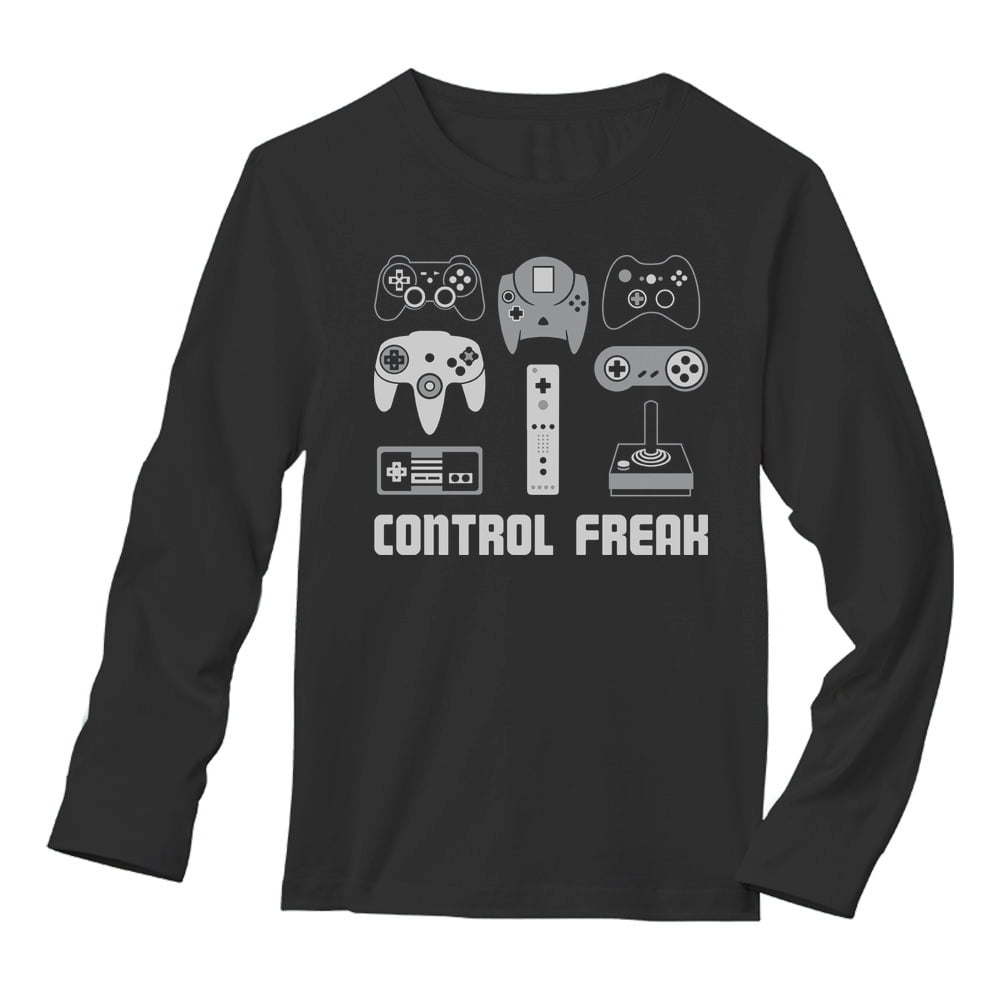 Tstars Mens Video Game Gift for Gamer Shirt Video Game Control Freak ...