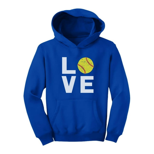 Tstars Unisex Softball Themed Youth Hoodie - Perfect Softball Gifts for ...