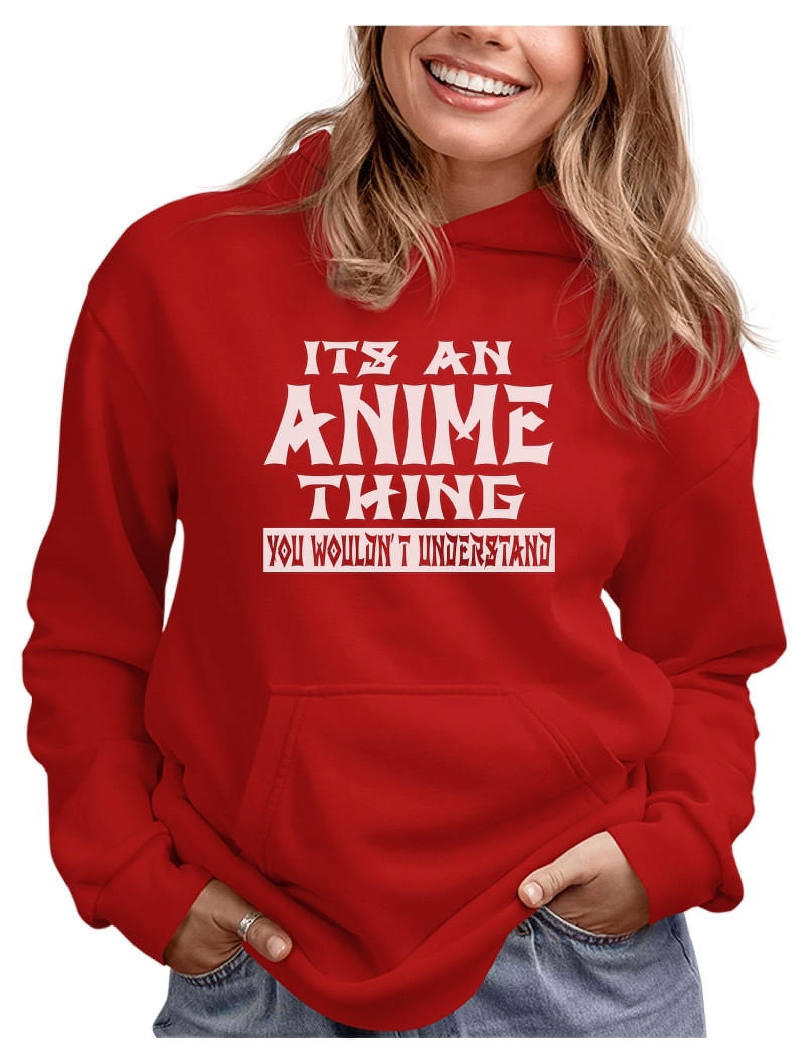Tstars Women's Anime Hoodie - It's An Anime Thing" Graphic - Japanese ...