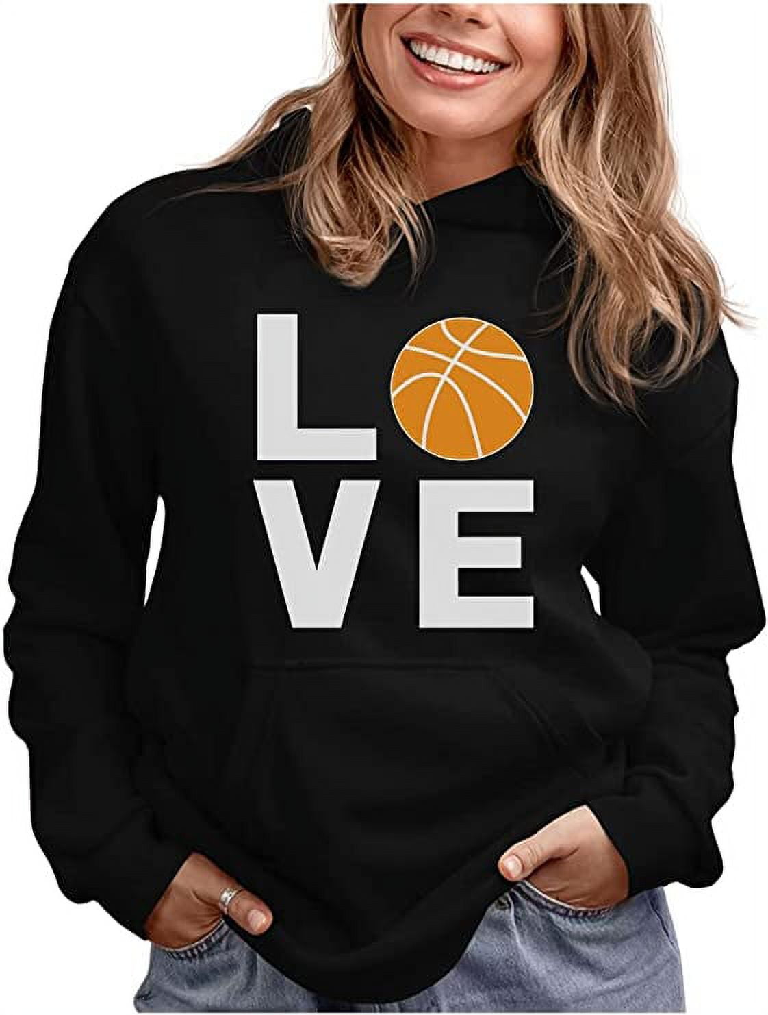 Tstars Women's Basketball Hoodie - Perfect Gift for Basketball Fans ...