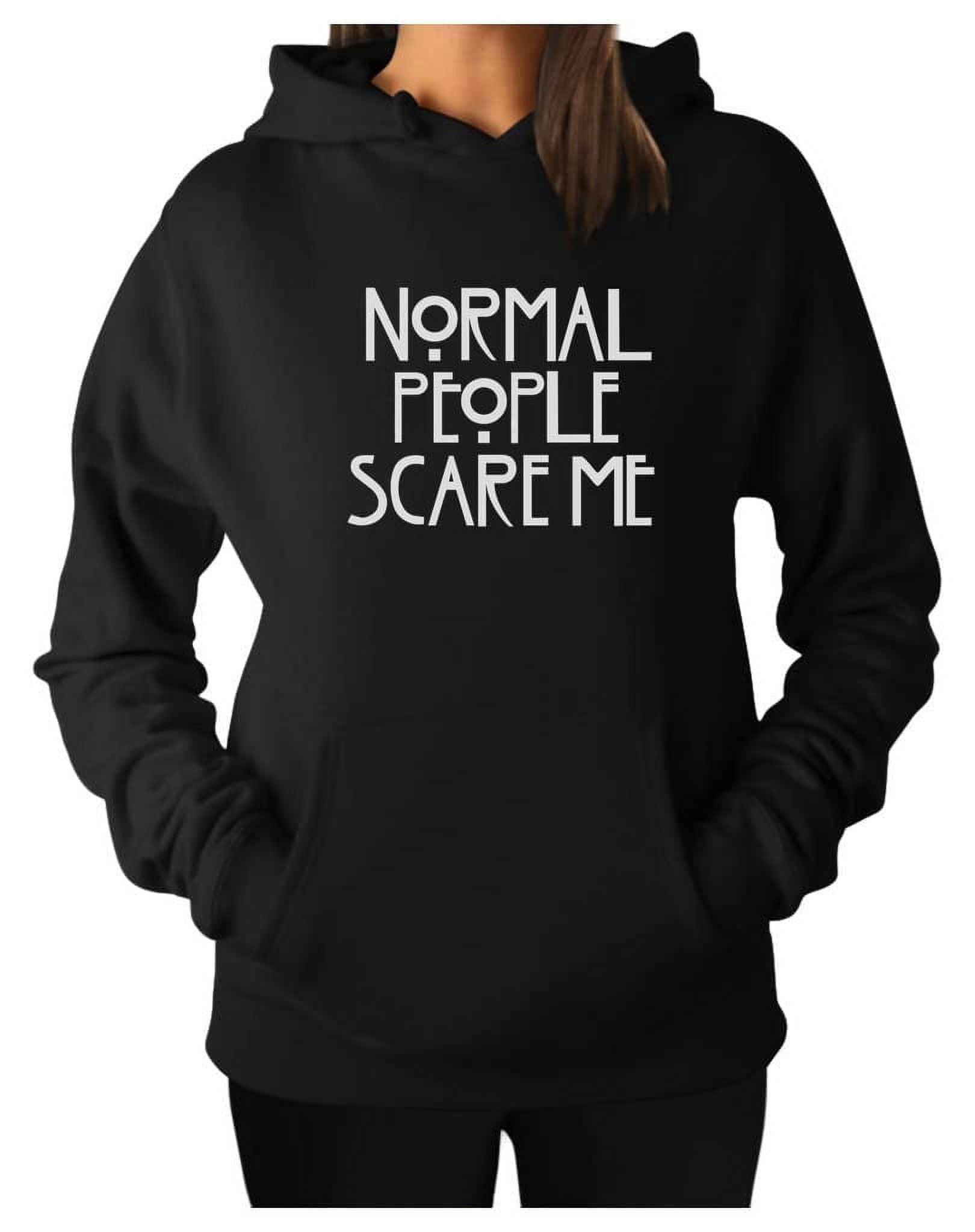 Tstars Womens Christmas Shirts Gift Normal People Scare Me Cool Slogan ...