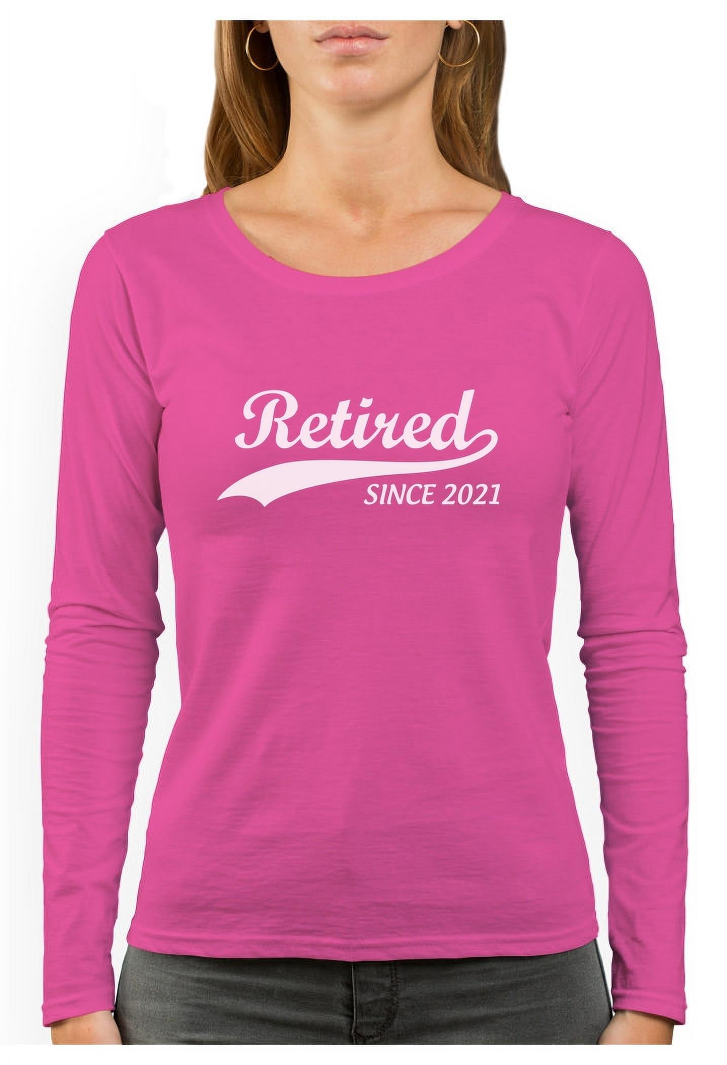 Tstars Womens Retirement Gifts Retirement Shirt Retired Since 2021 ...