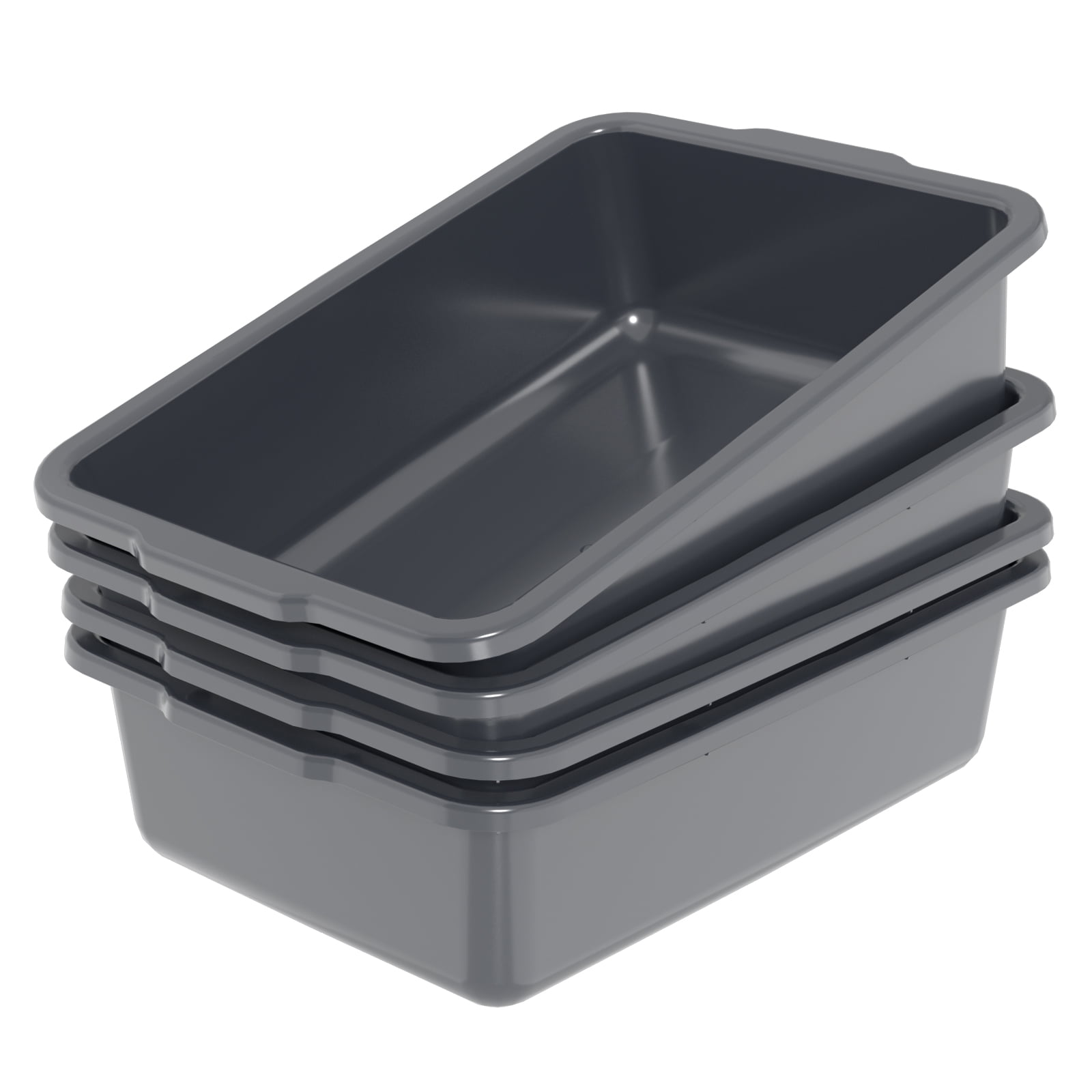Tstorage 24 Liter Large Bus Tubs Commercial, Restaurant Plastic Bus Box ...
