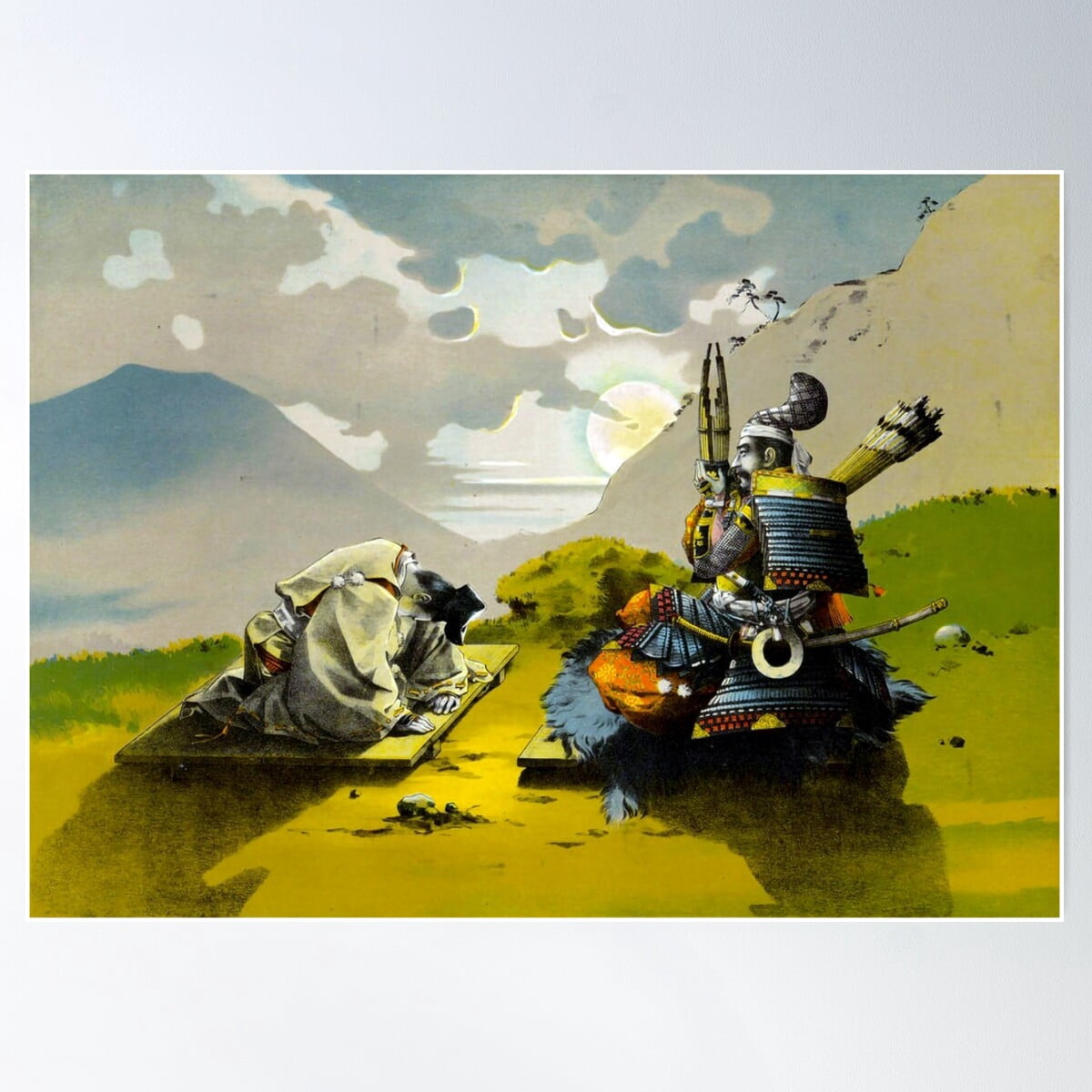 Tsuchiya Koitsu Educational History Pictorial Shinra Saburo By Tsuchiya ...