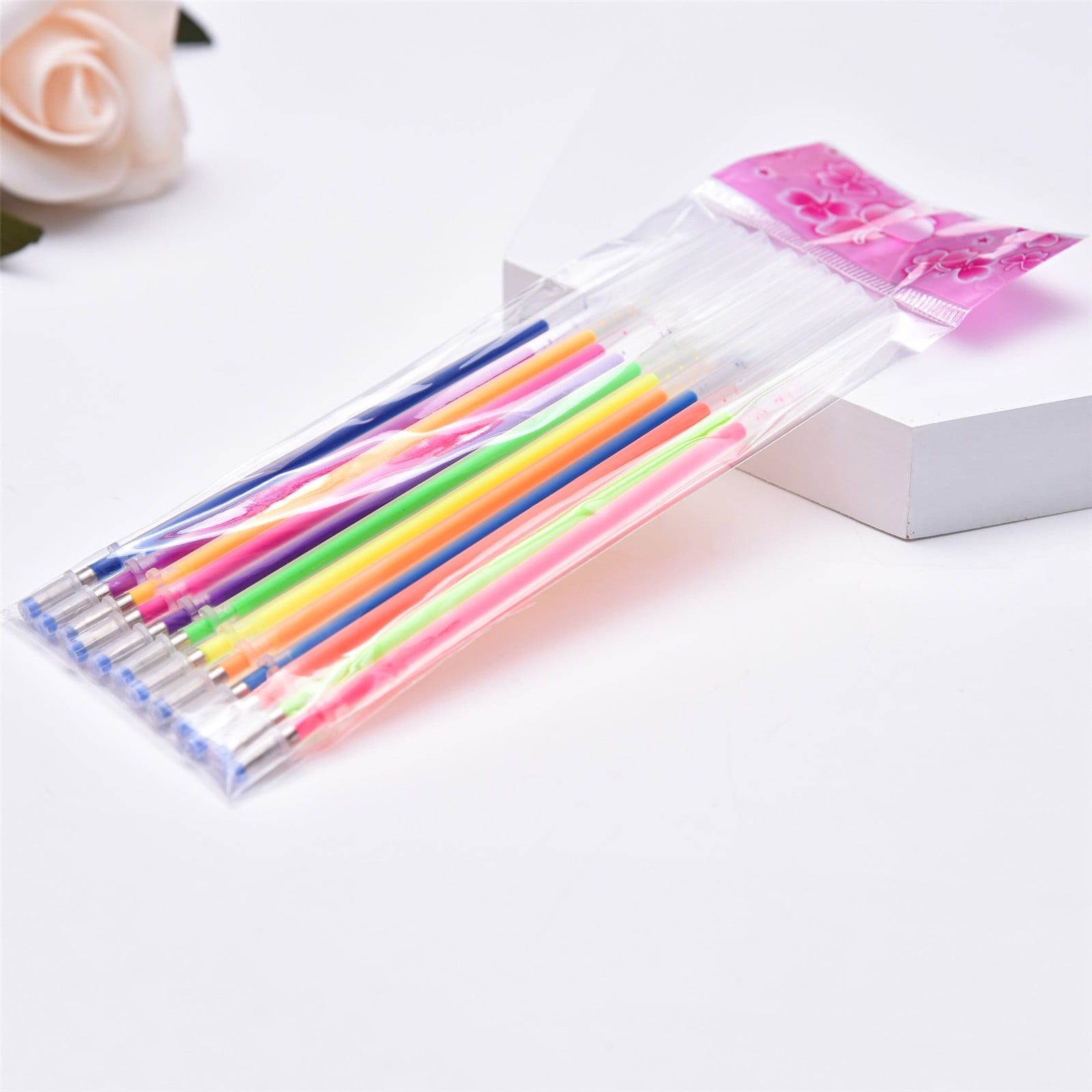 Tsude Pen100pcs Random Color Premium Glitter Gel Pen 0. 8mm Medium ...