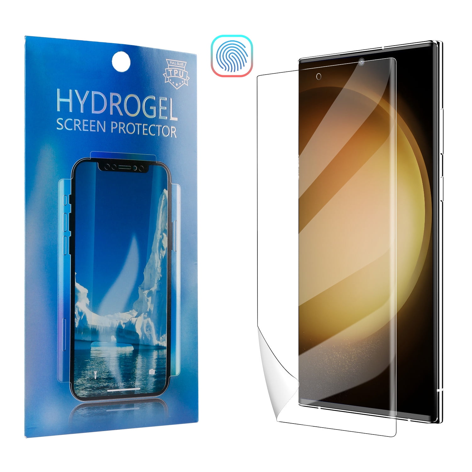 Tsuinz Hydrogel Screen Protector for Samsung Galaxy S23 Ultra, Clear ...