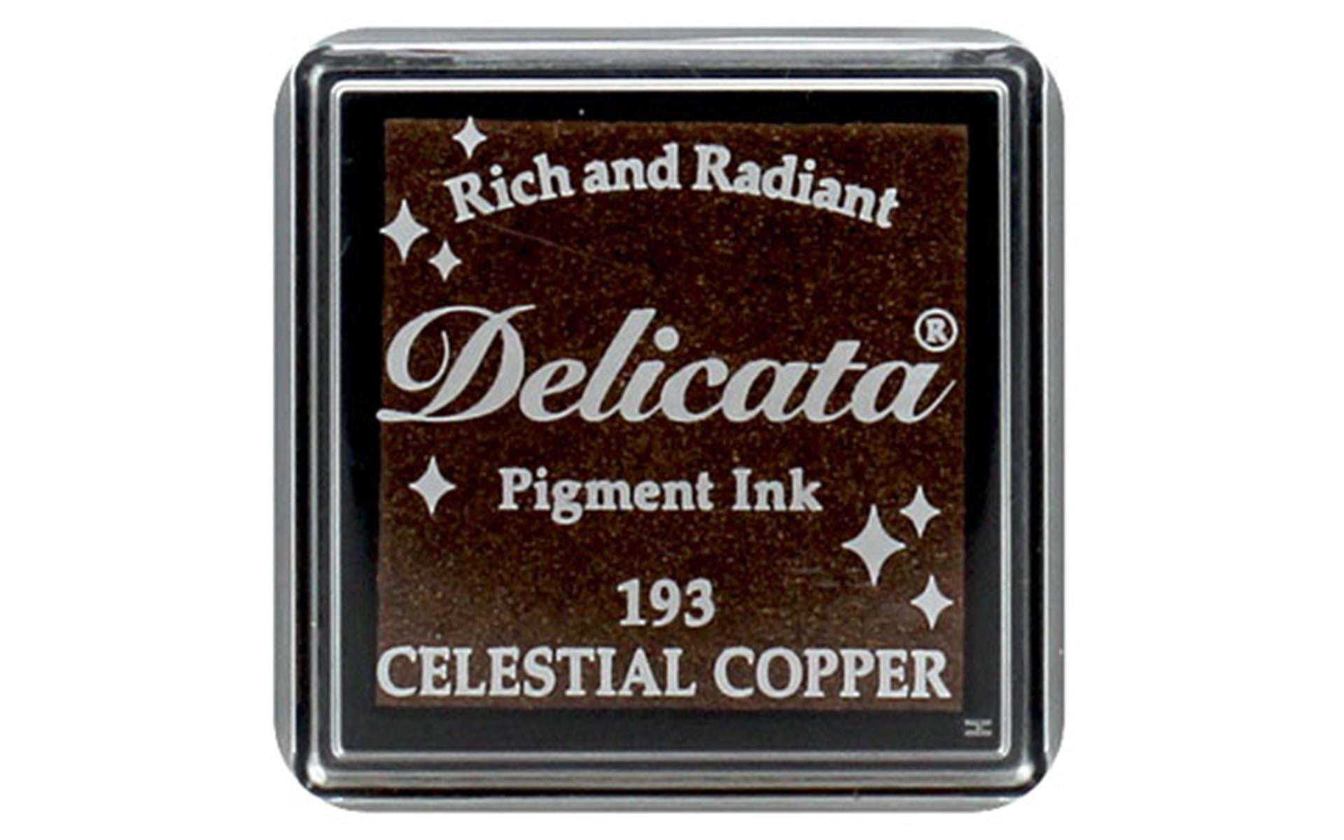 Tsukineko Delicata Ink Pad Sm Celestial Copper - Walmart.com