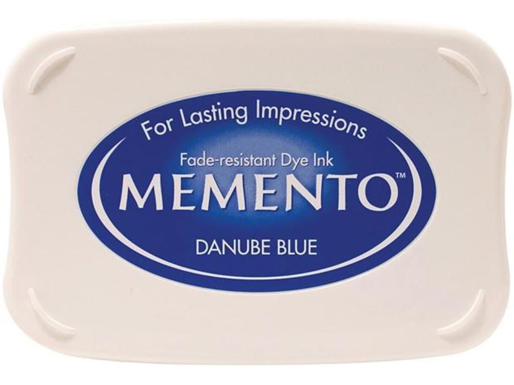 Tsukineko Memento Ink Pad Danube Blue - Walmart.com