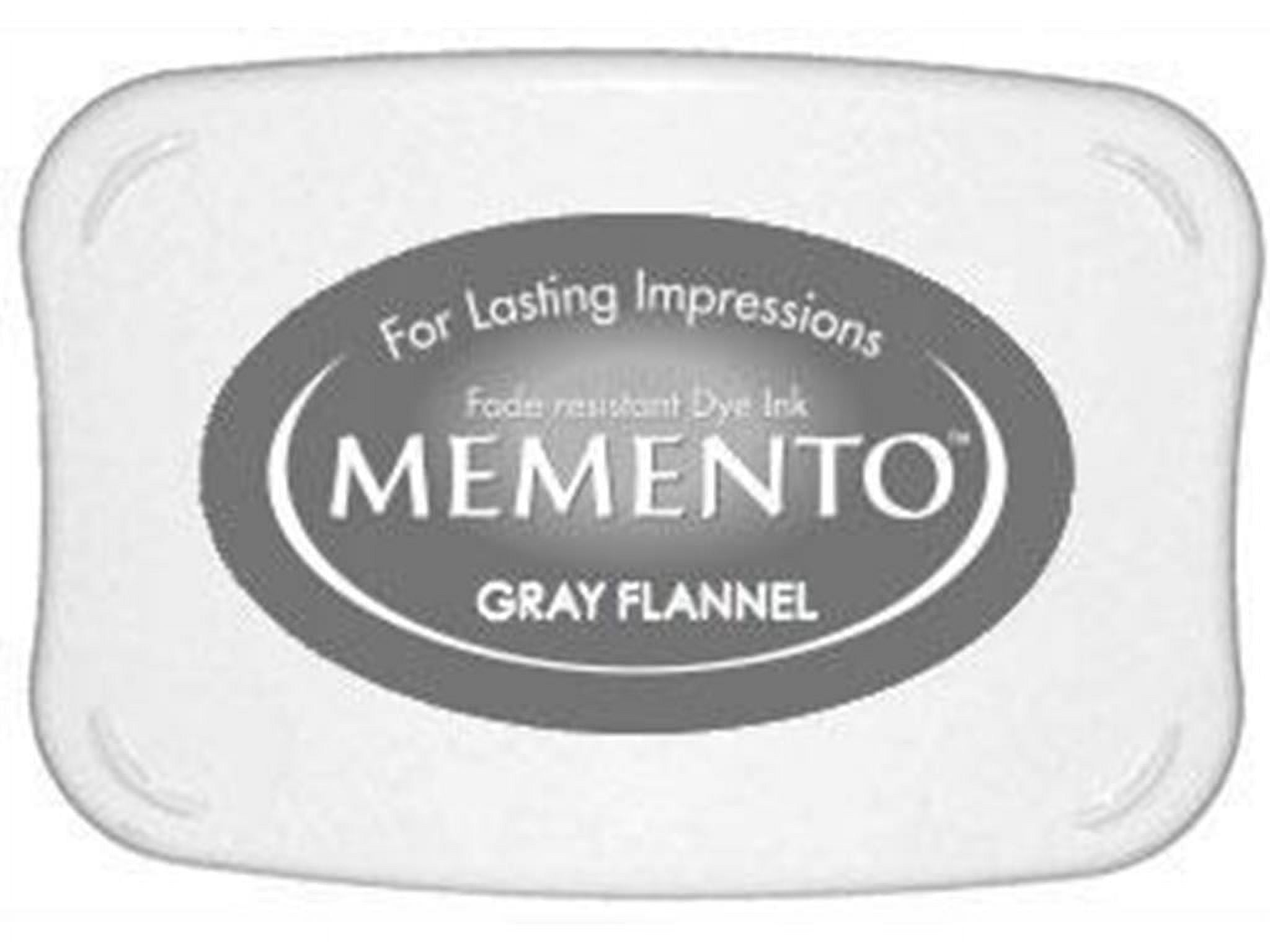 Tsukineko Memento Ink Pad Gray Flannel - Walmart.com