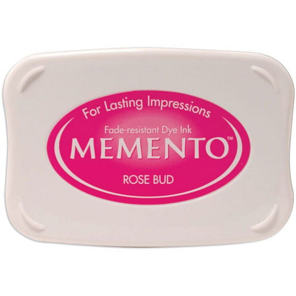 Tsukineko Memento Water-Based Ink Pad for Stamping - Rose Bud - Walmart.com