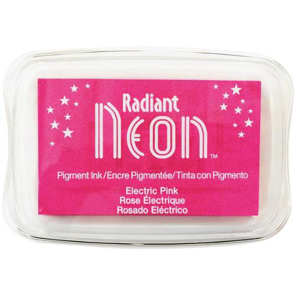 Tsukineko Radiant Neon Ink Pad, Electric Pink - Walmart.com