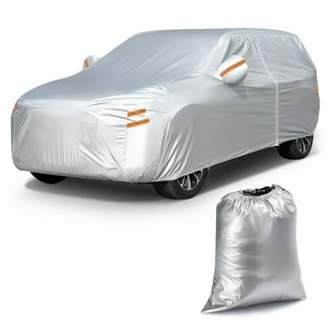 JLLOM Weatherproof Lightweight Car Cover for Auto SUV Sedan, Full ...
