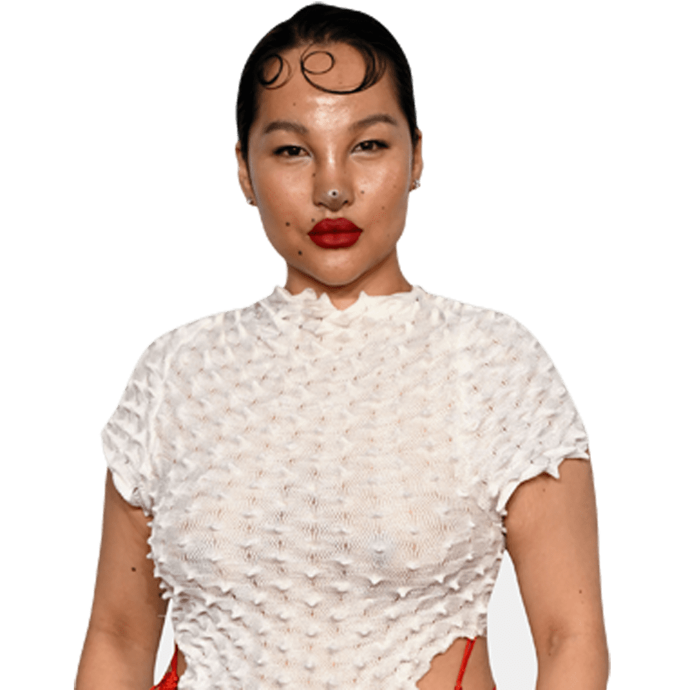 Tsunaina Limbu (White Dress) Half Body Buddy Cutout - Walmart.com