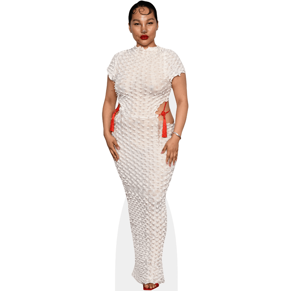 Tsunaina Limbu (White Dress) Life Size Cutout. Standee. - Walmart.com