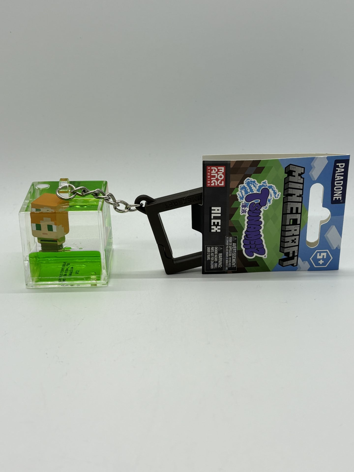 Tsunameez Minecraft Cube Alex Water Keychain Figure - Walmart.com