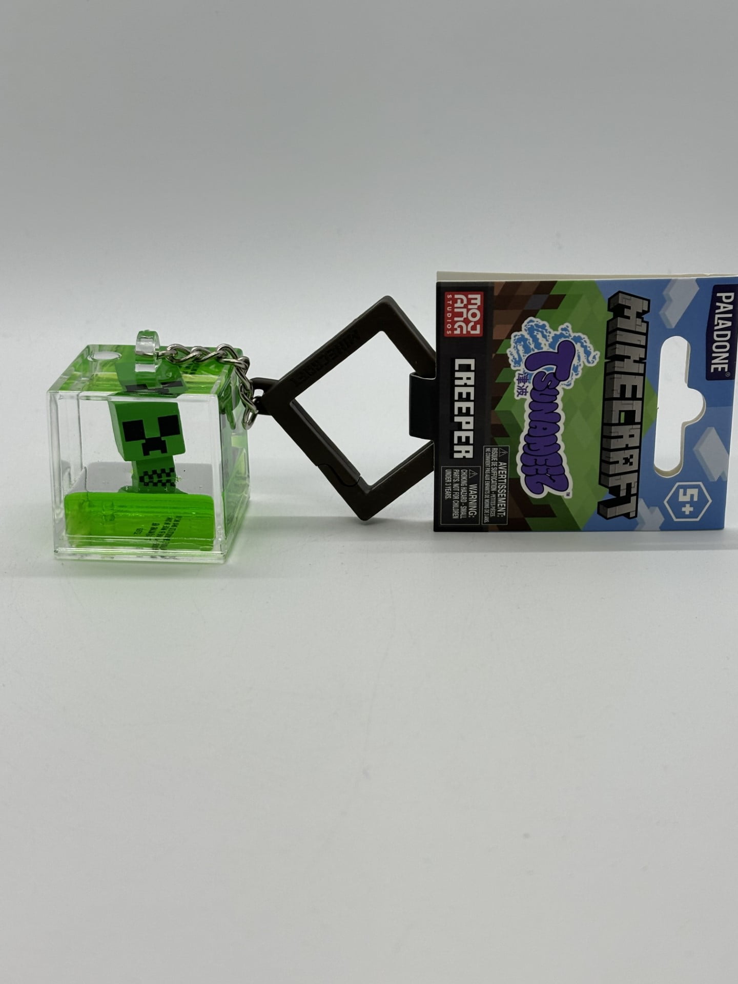 Tsunameez Minecraft Cube Creeper Water Keychain Figure - Walmart.com