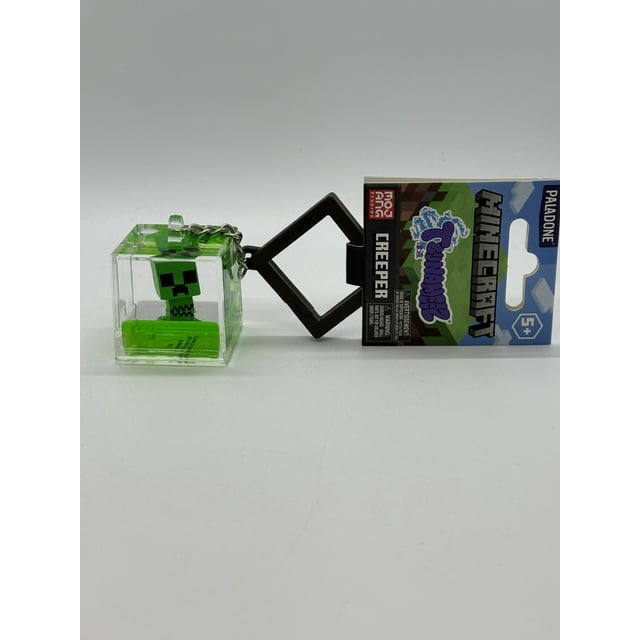 Tsunameez Minecraft Cube Creeper Water Keychain Figure - Walmart.com