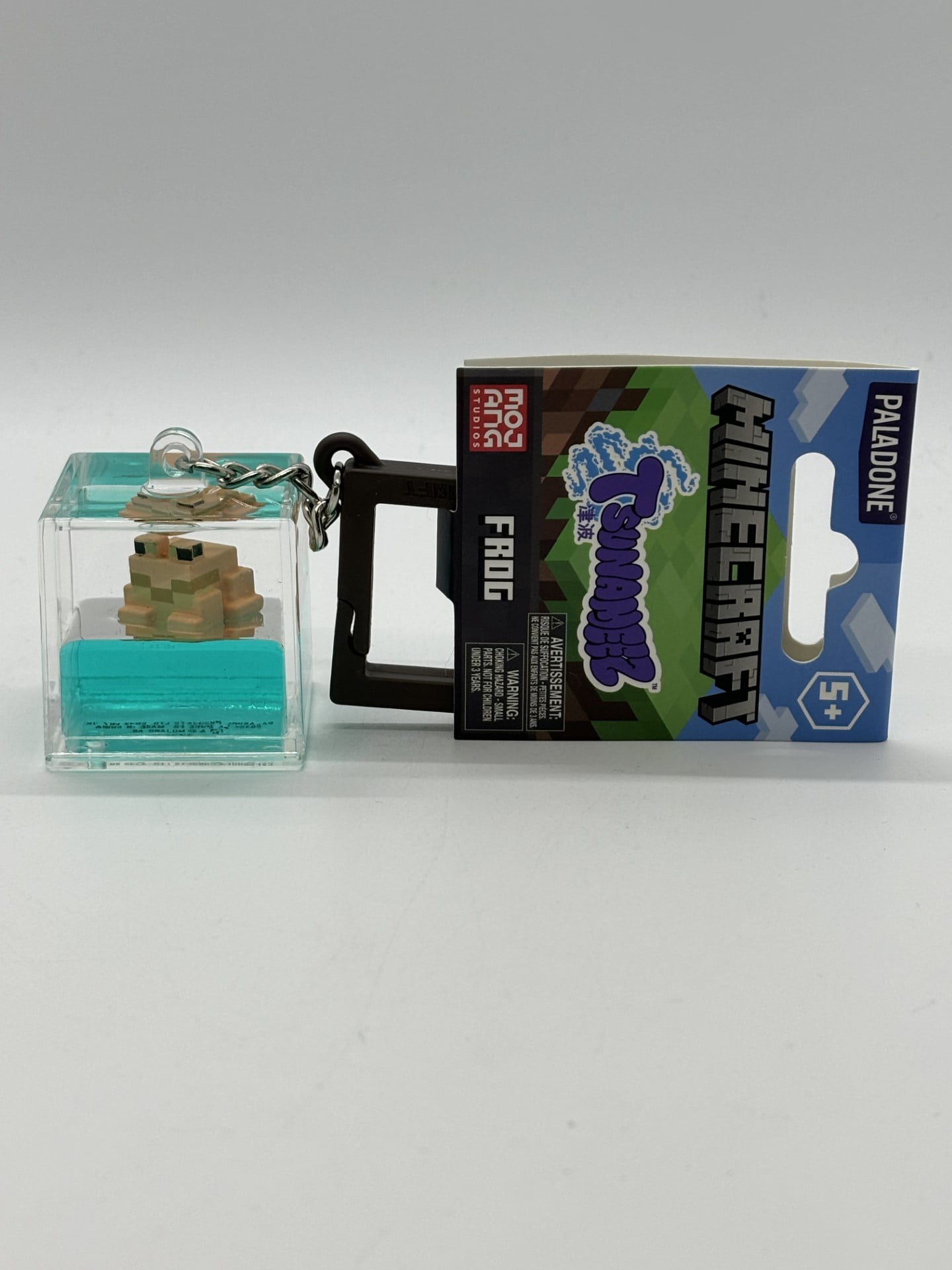 Tsunameez Minecraft Cube Frog Water Keychain Figure - Walmart.com