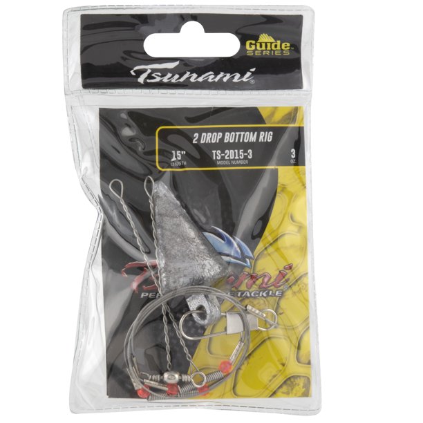 Tsunami 2 Drop 15" 3 Oz Bottom Rig - Walmart Business Supplies