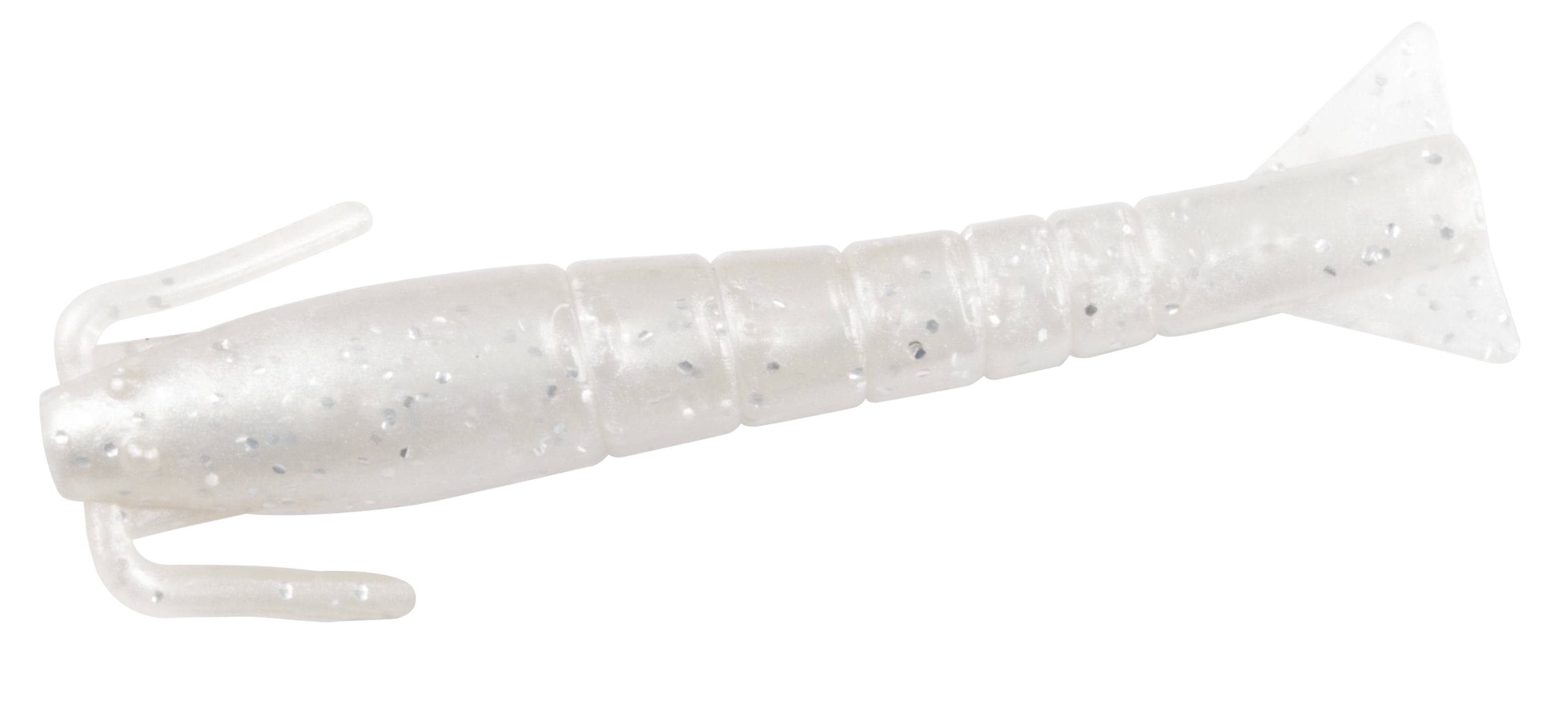 Tsunami Tidal Shrimp 3" Fishing Lures for Saltwater Fish, White Pearl ...