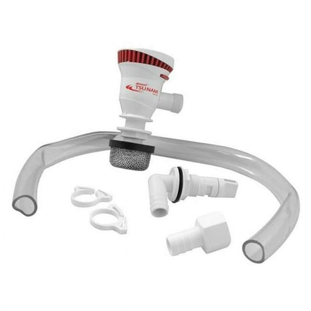 Tsunami 500 Bilge Pump Recur Live Well Aerator Kit for Fishing ...