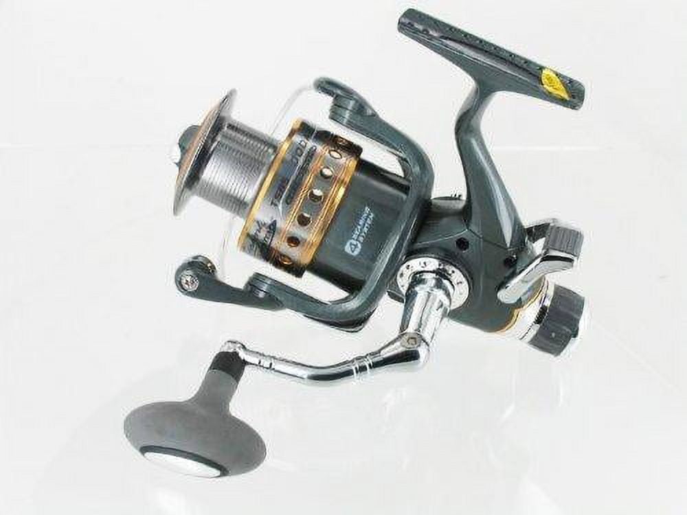 Tsunami Bait Feeder 4000 Spinning Reel With Push Button Fishing Gear ...