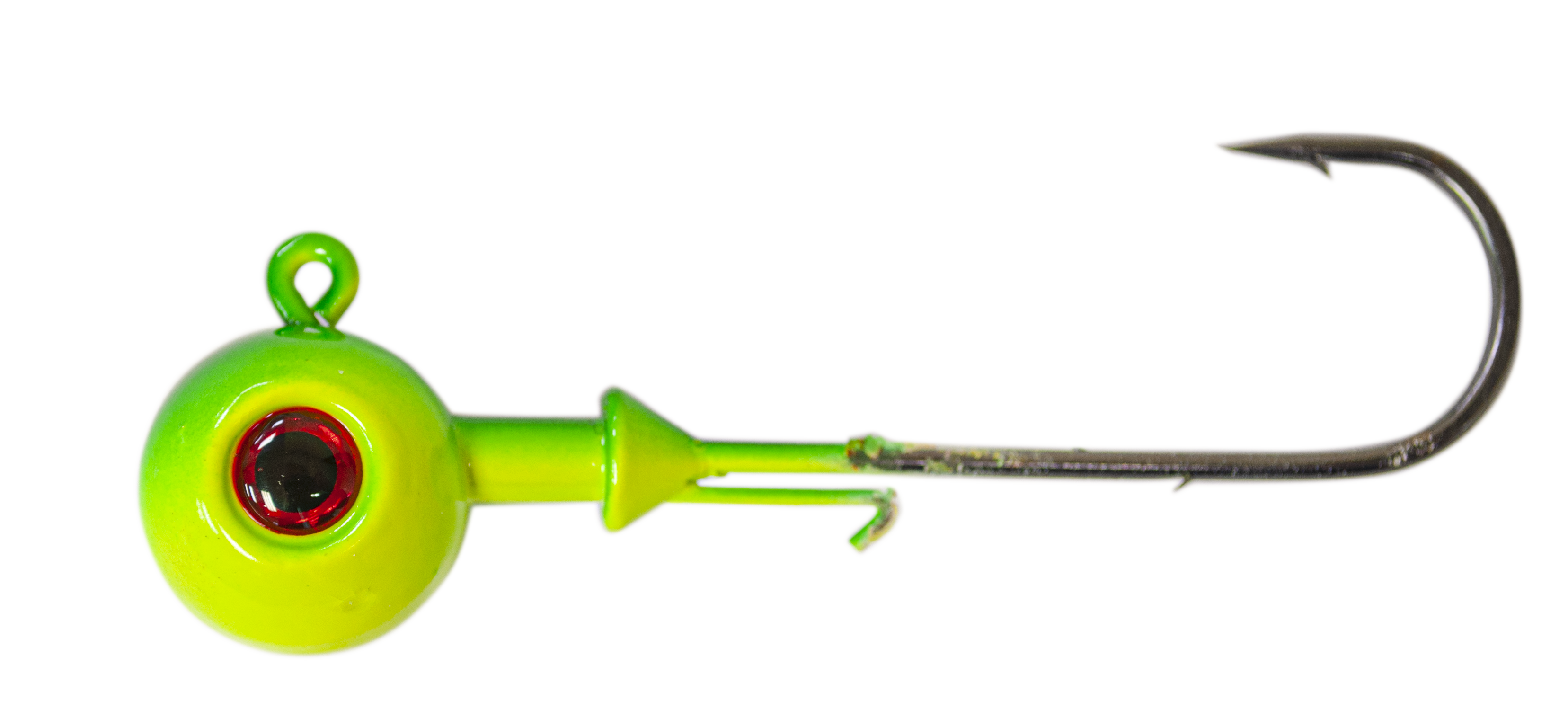 Tsunami Ball Head Jig 3/4oz Chartreuse/Green - Walmart.com