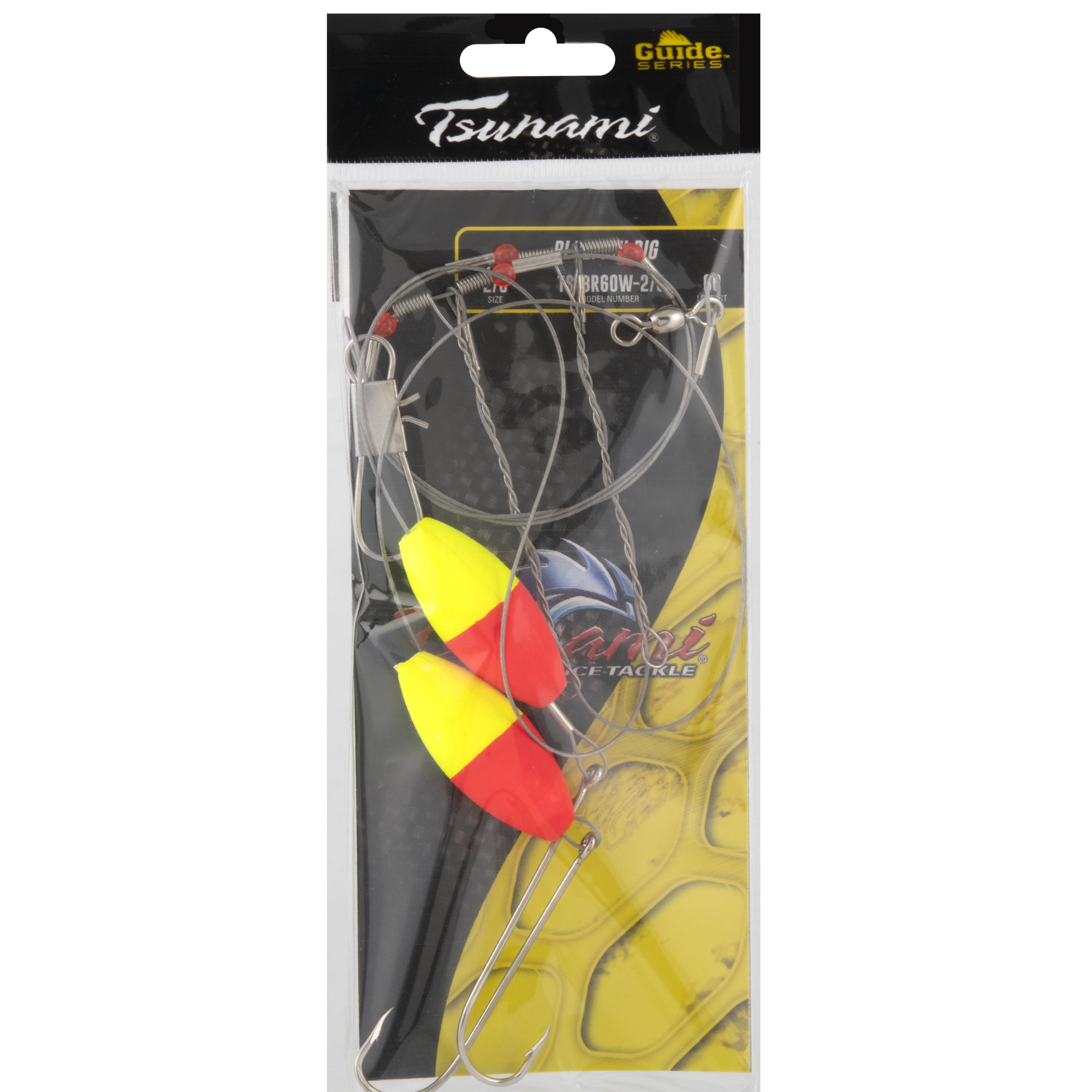 Tsunami Bluefish Fishing Rig Size 2/0 60 lb Wire with Float. - Walmart.com