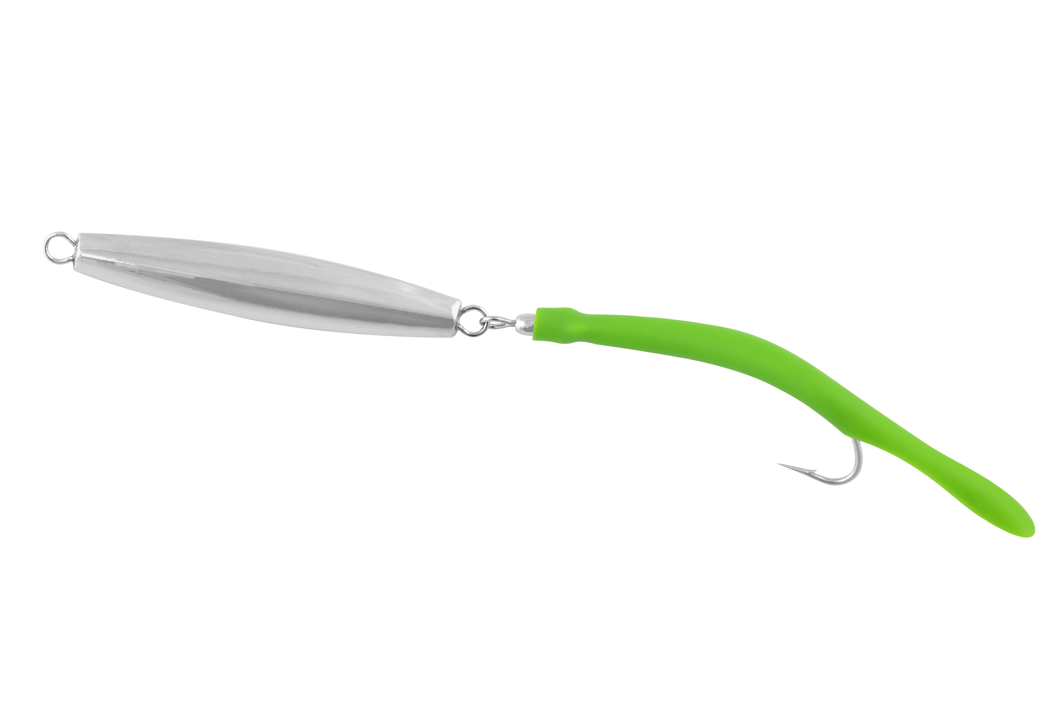Tsunami Diamond Jig with Tube Tail Green Fishing Fish Jig - Walmart.com