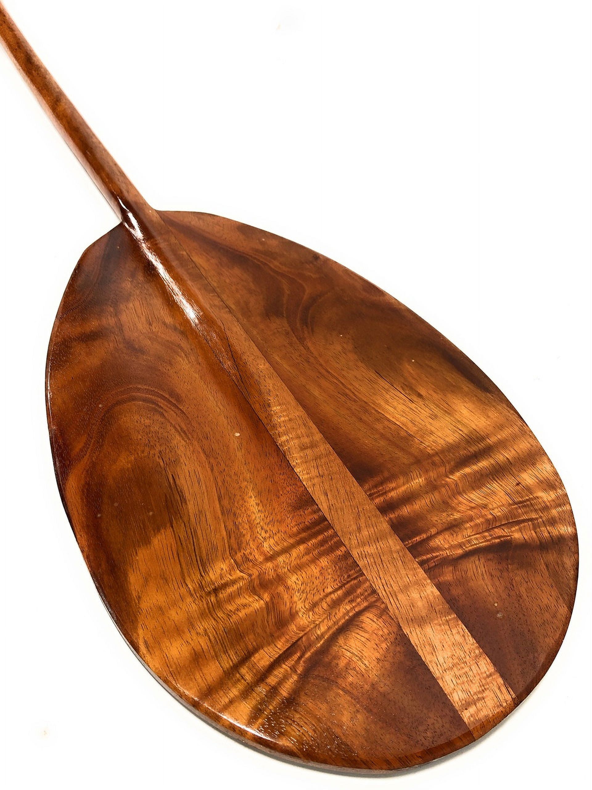 Tsunami Effect Premium AAA Koa Canoe Paddle 60" - Hawaiian Decor | # ...